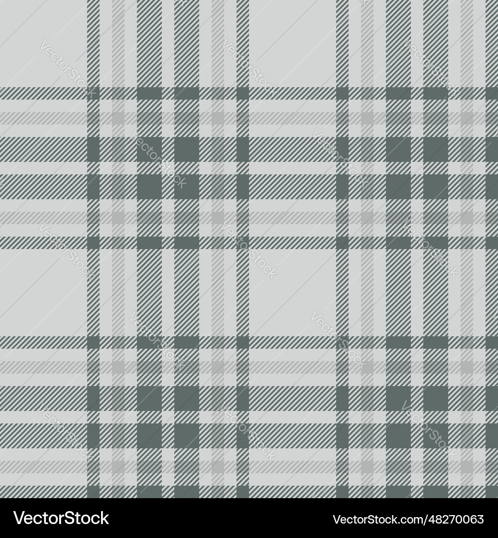 Plaid seamless pattern check fabric texture Vector Image