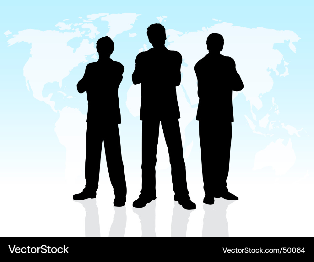 Business men Royalty Free Vector Image - VectorStock
