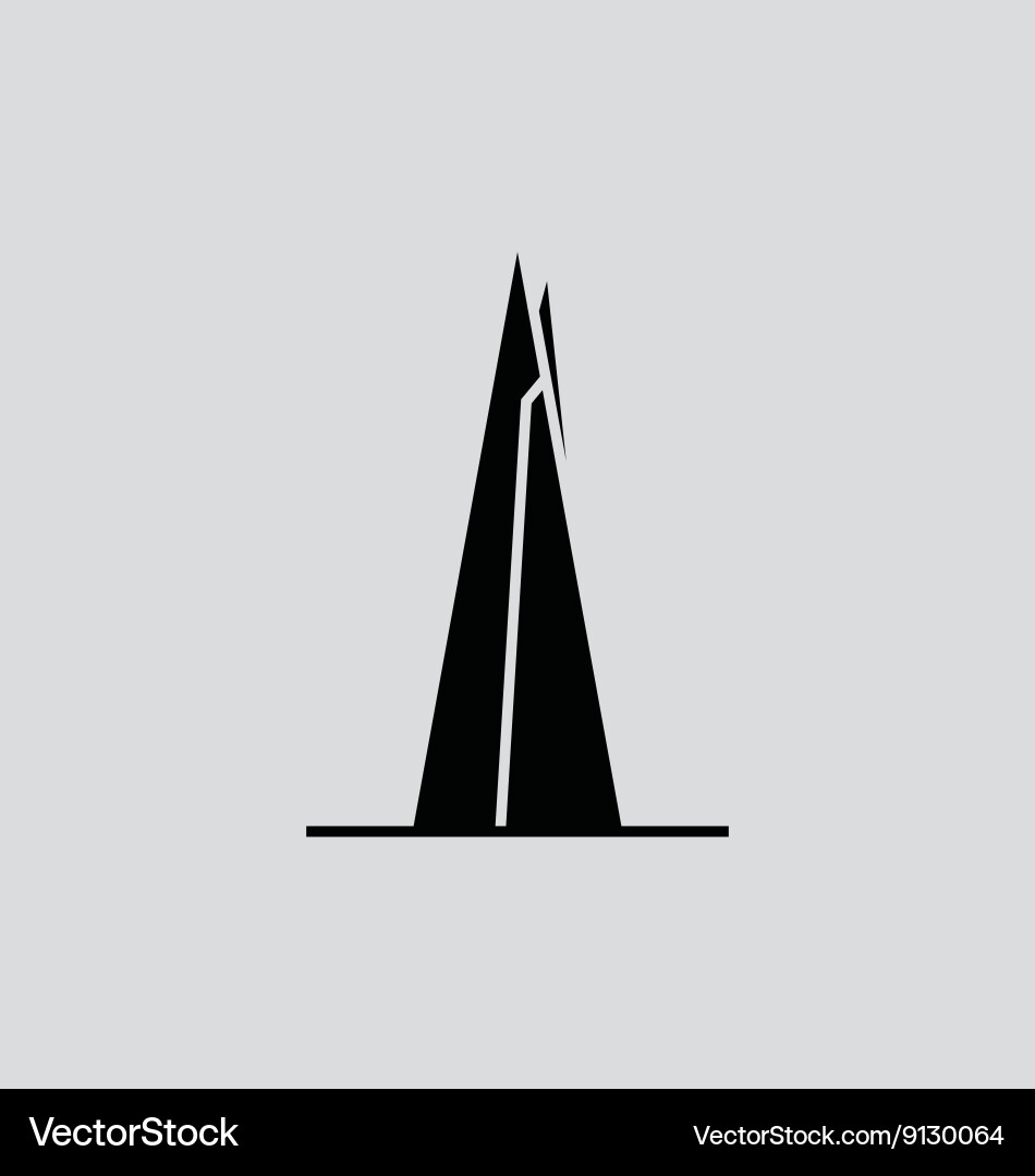 Shard Royalty Free Vector Image - VectorStock