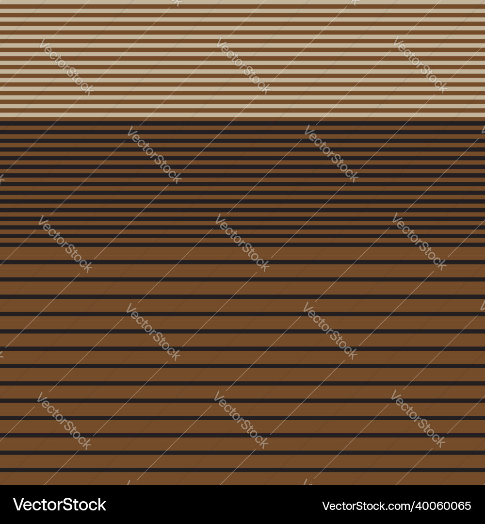 Brown double striped seamless pattern design Vector Image