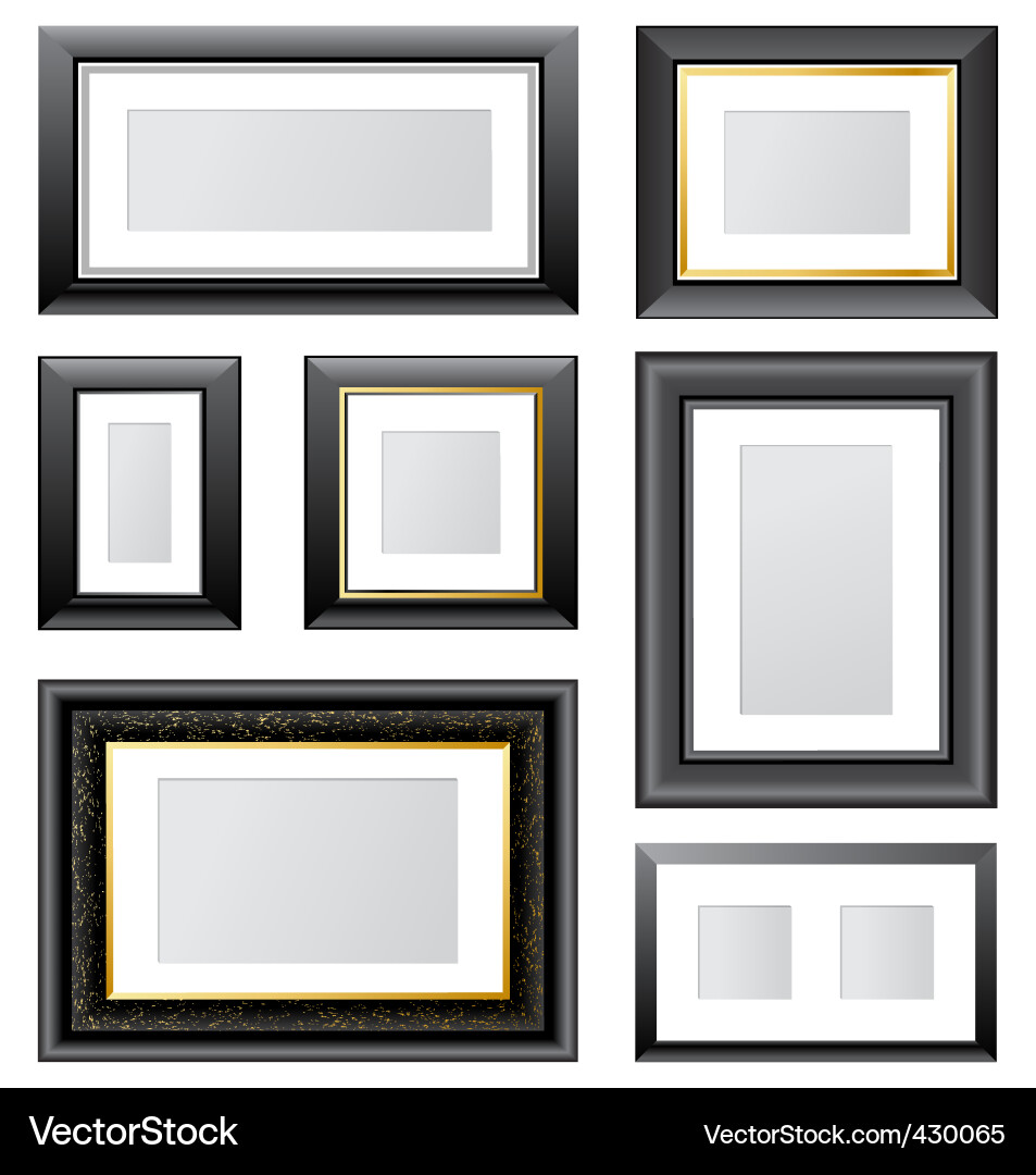 Photo frame Royalty Free Vector Image - VectorStock