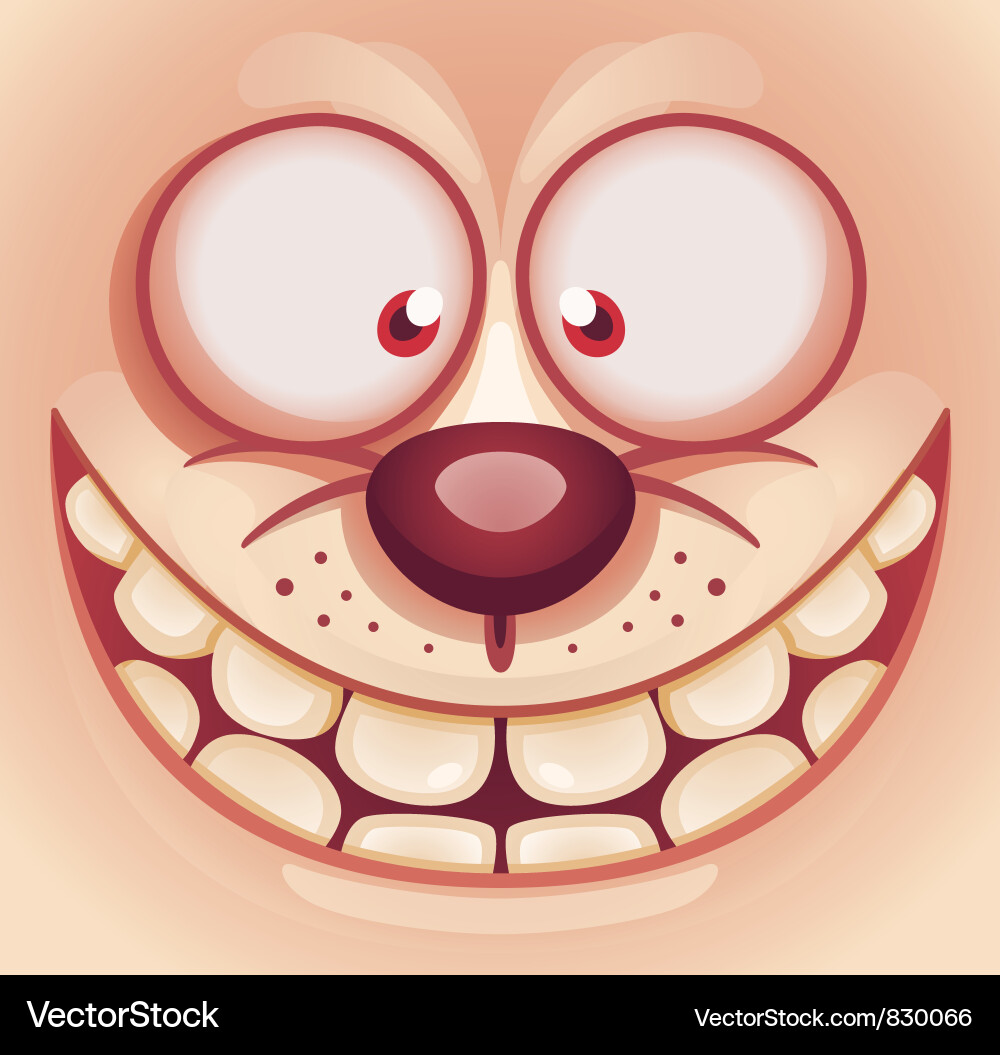 Animal face Royalty Free Vector Image - VectorStock