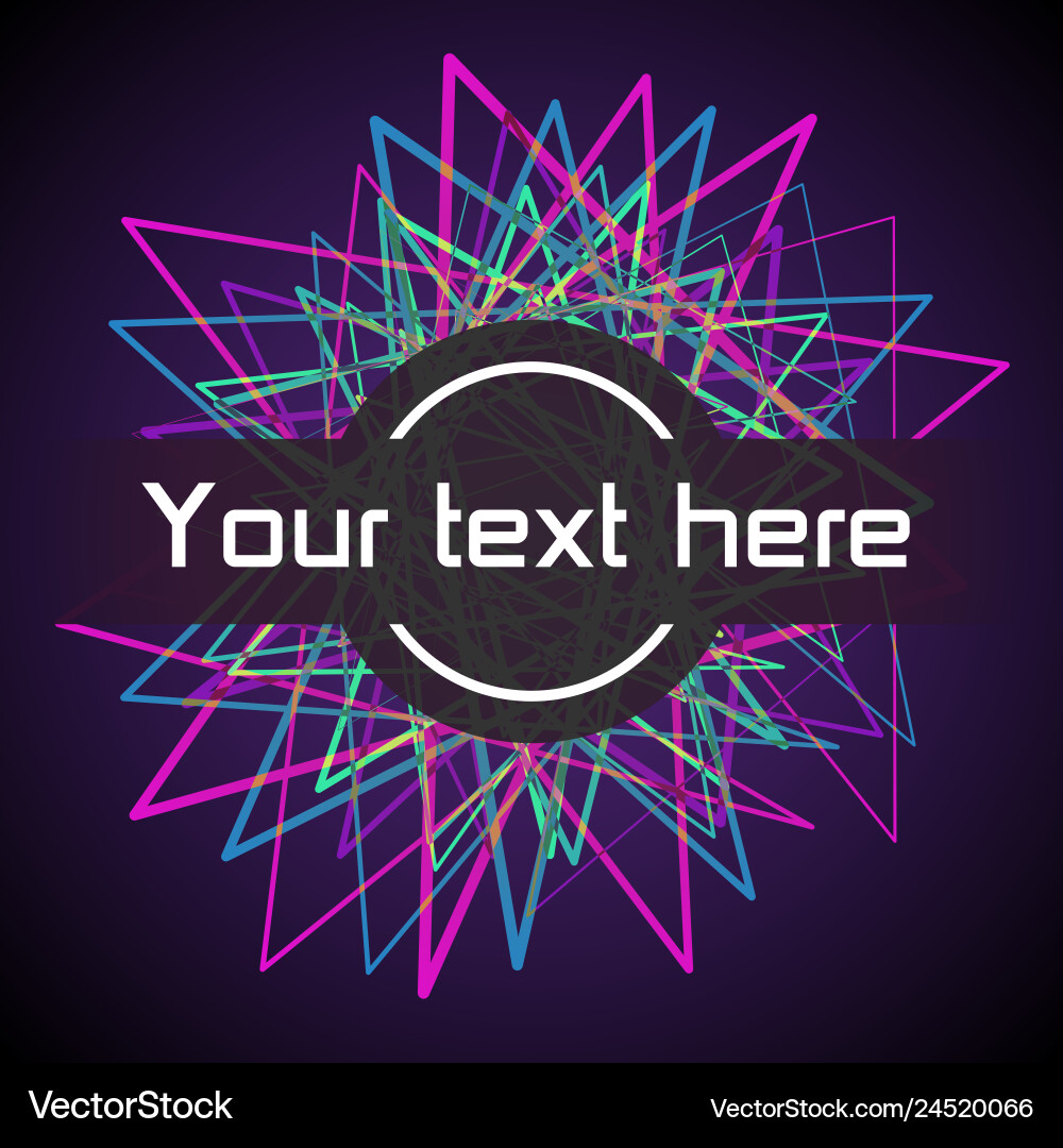 Modern digital template color equalizer Royalty Free Vector