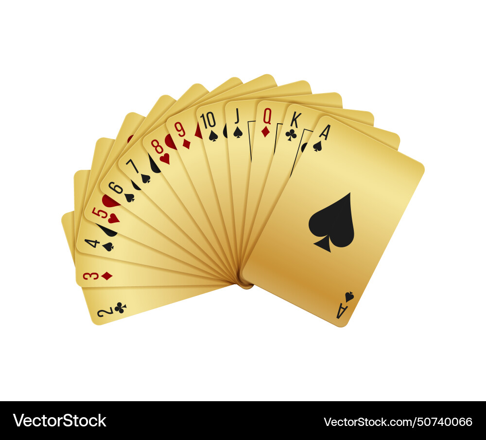 Realistic cards Royalty Free Vector Image - VectorStock