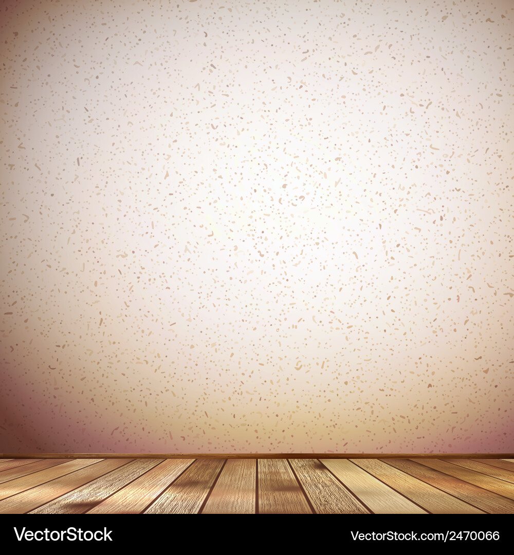 Wooden interior background plus eps10 Royalty Free Vector
