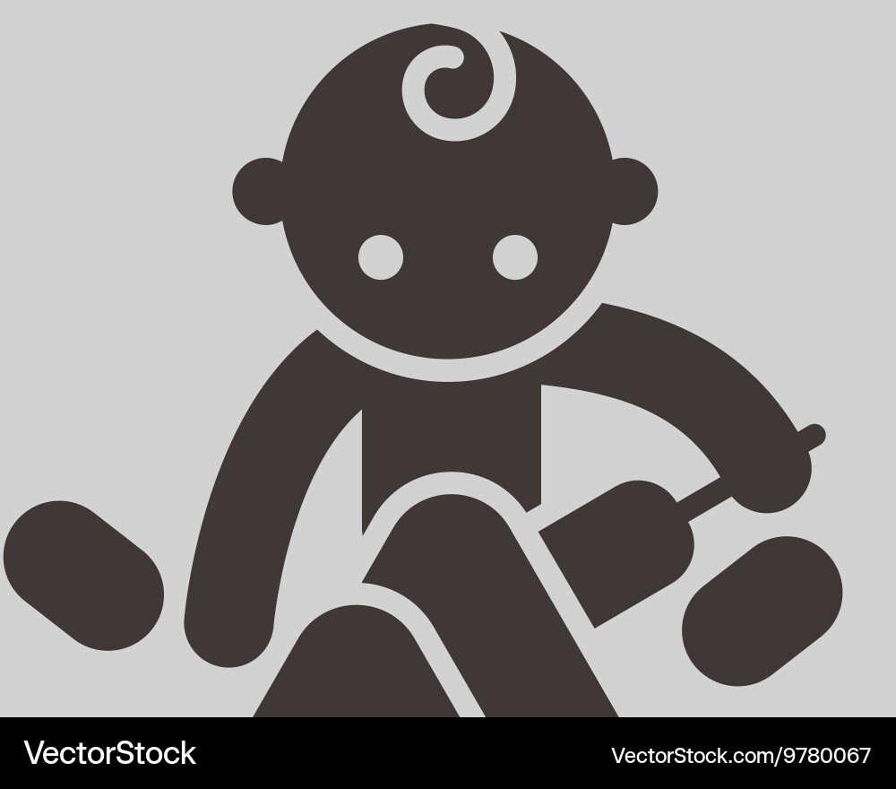 Kids activities icon Royalty Free Vector Image