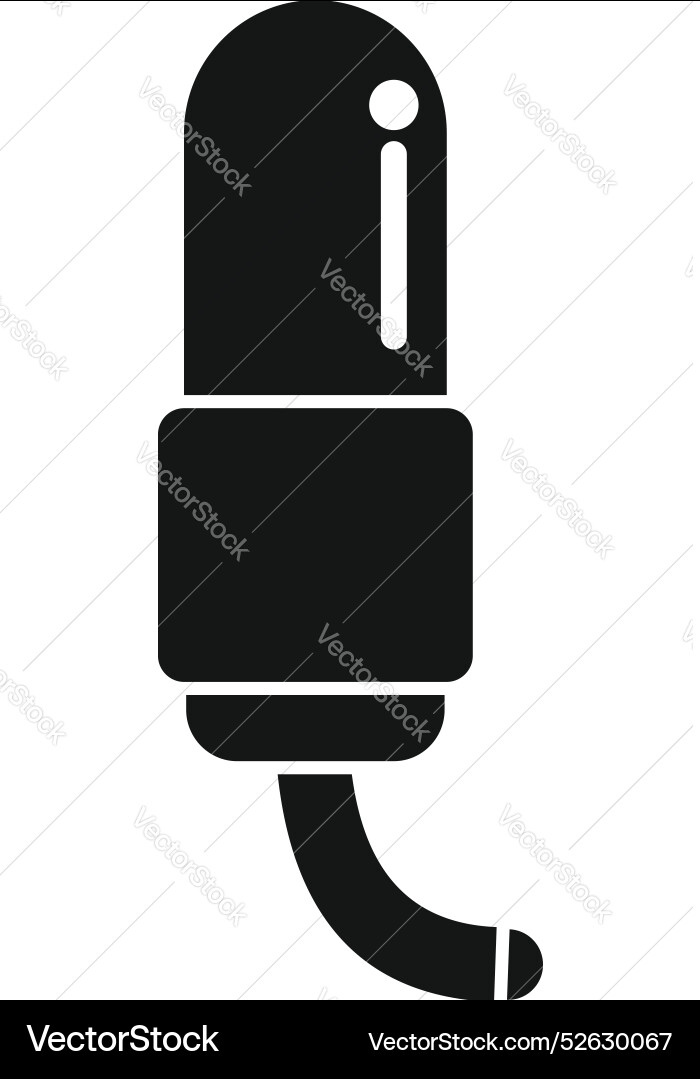 Medical capsule endoscope showing internal organs Vector Image