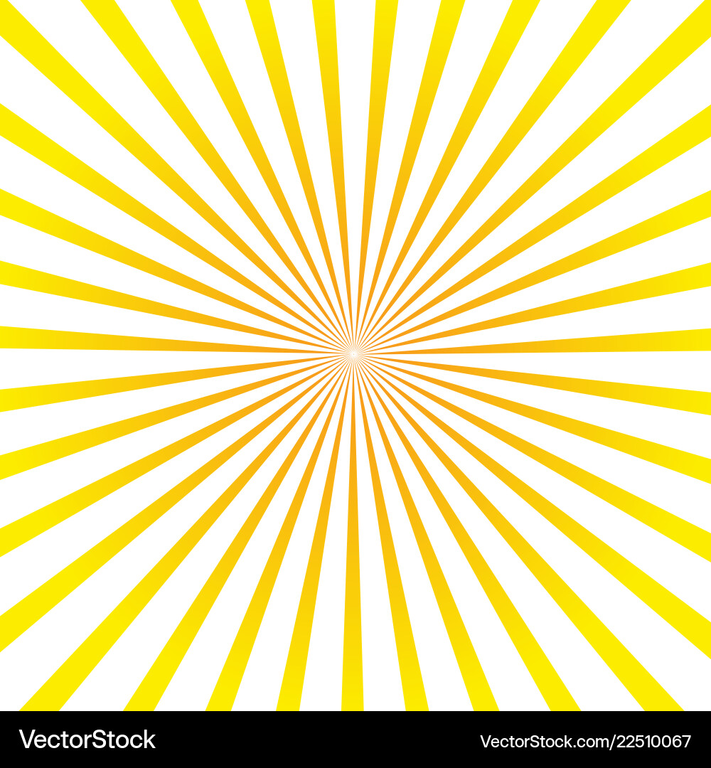 Sun rays background Royalty Free Vector Image - VectorStock
