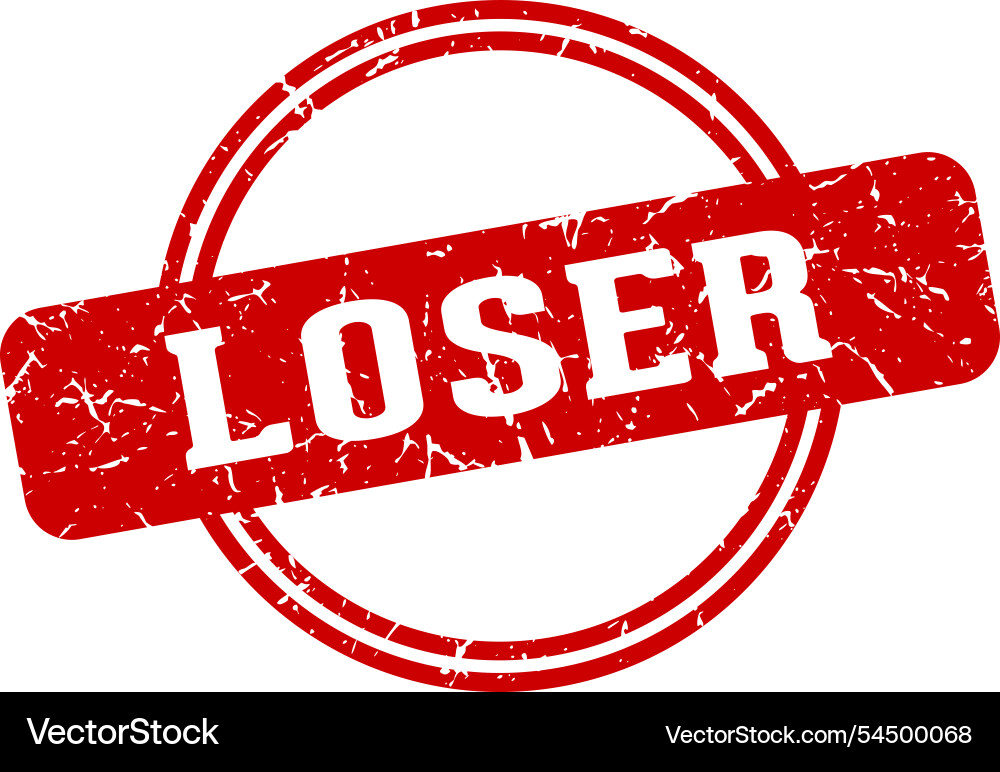 Loser stamp Royalty Free Vector Image - VectorStock