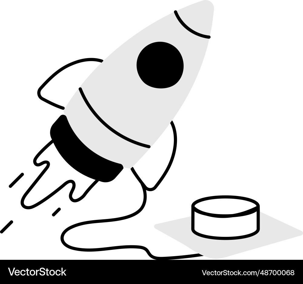 Project startup Royalty Free Vector Image - VectorStock