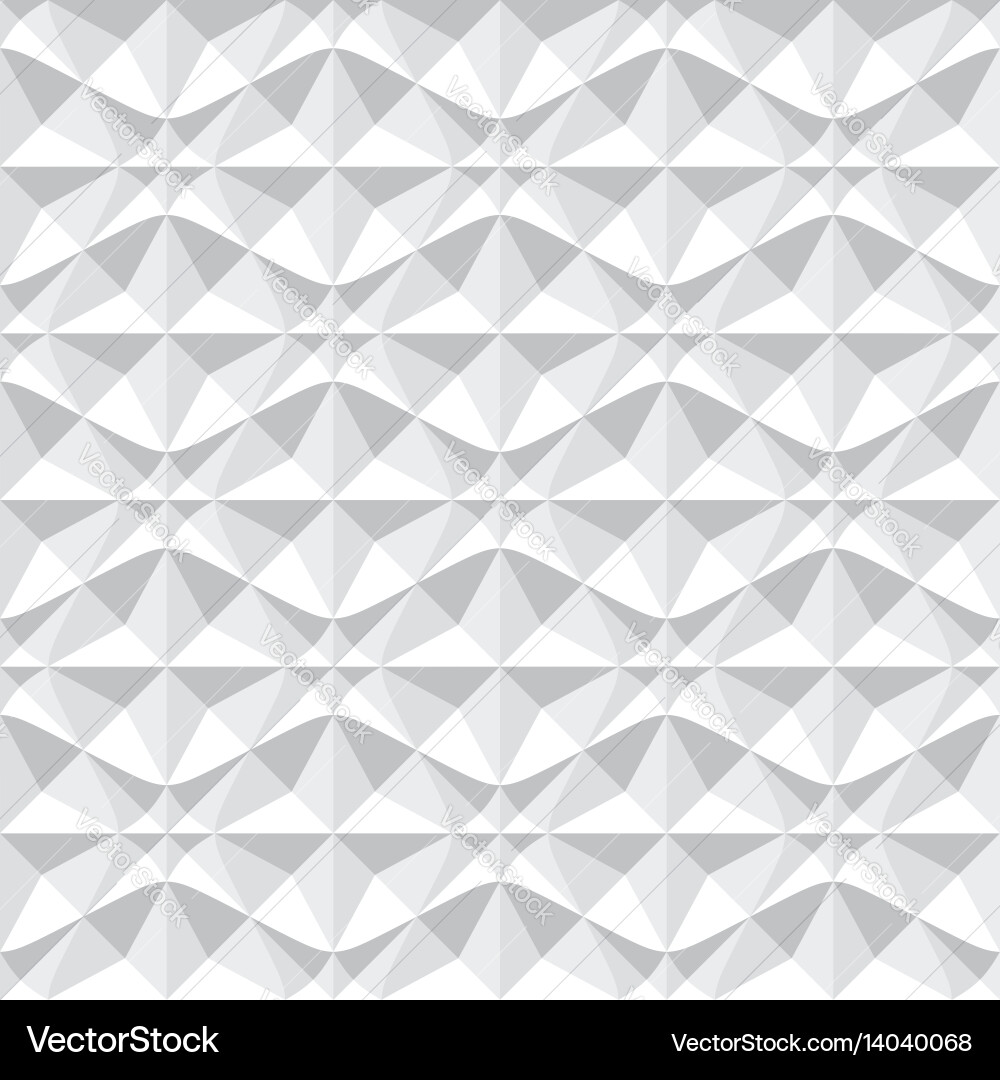 Seamless 3d geometric pattern Royalty Free Vector Image