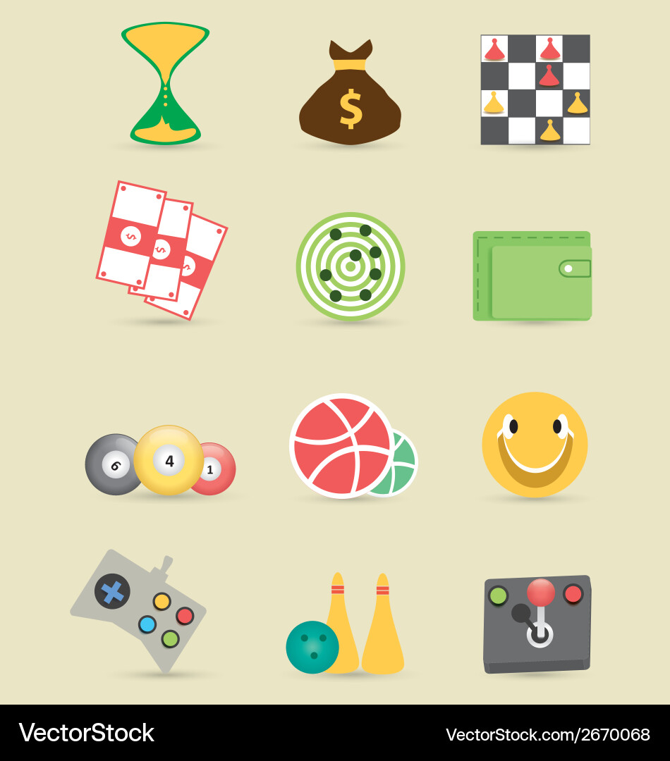 Sport icons Royalty Free Vector Image - VectorStock