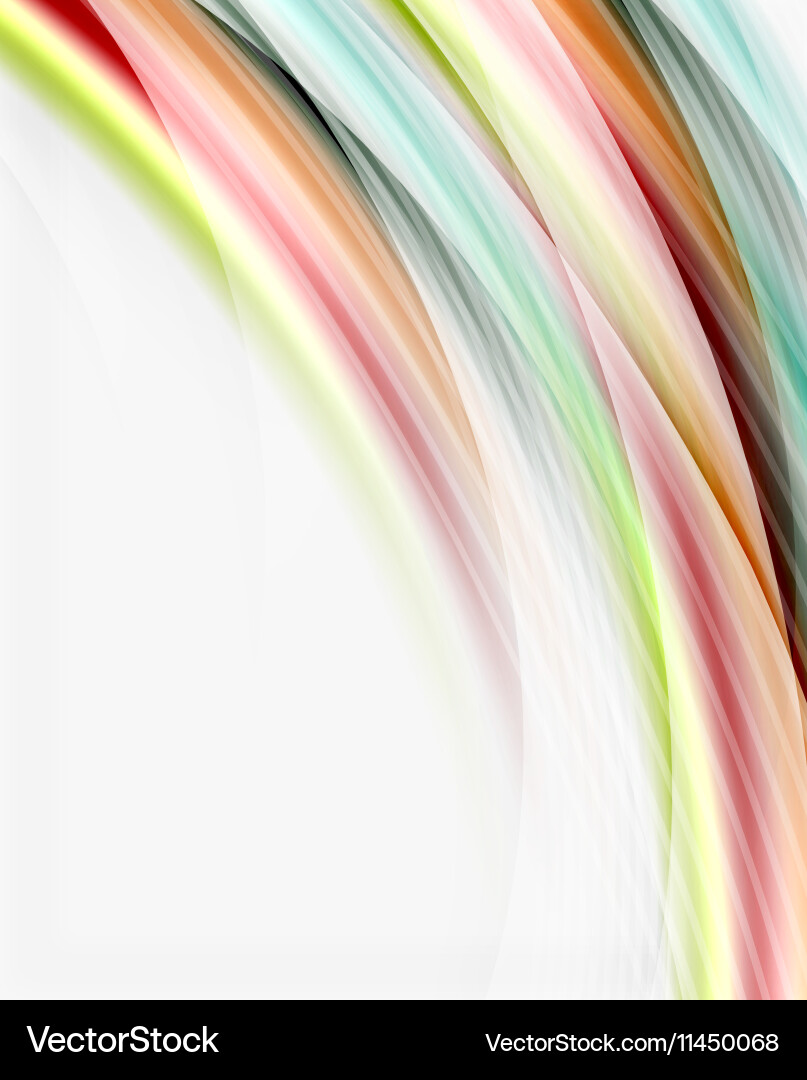 Translucent wave line business Royalty Free Vector Image