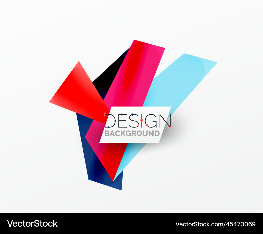 Background color abstract overlapping lines Vector Image