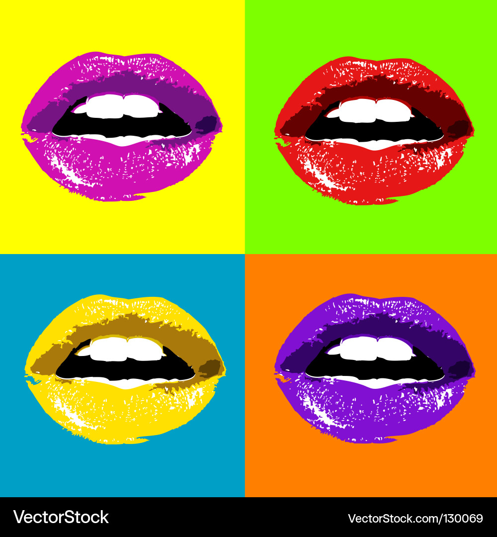 Lips Royalty Free Vector Image - VectorStock