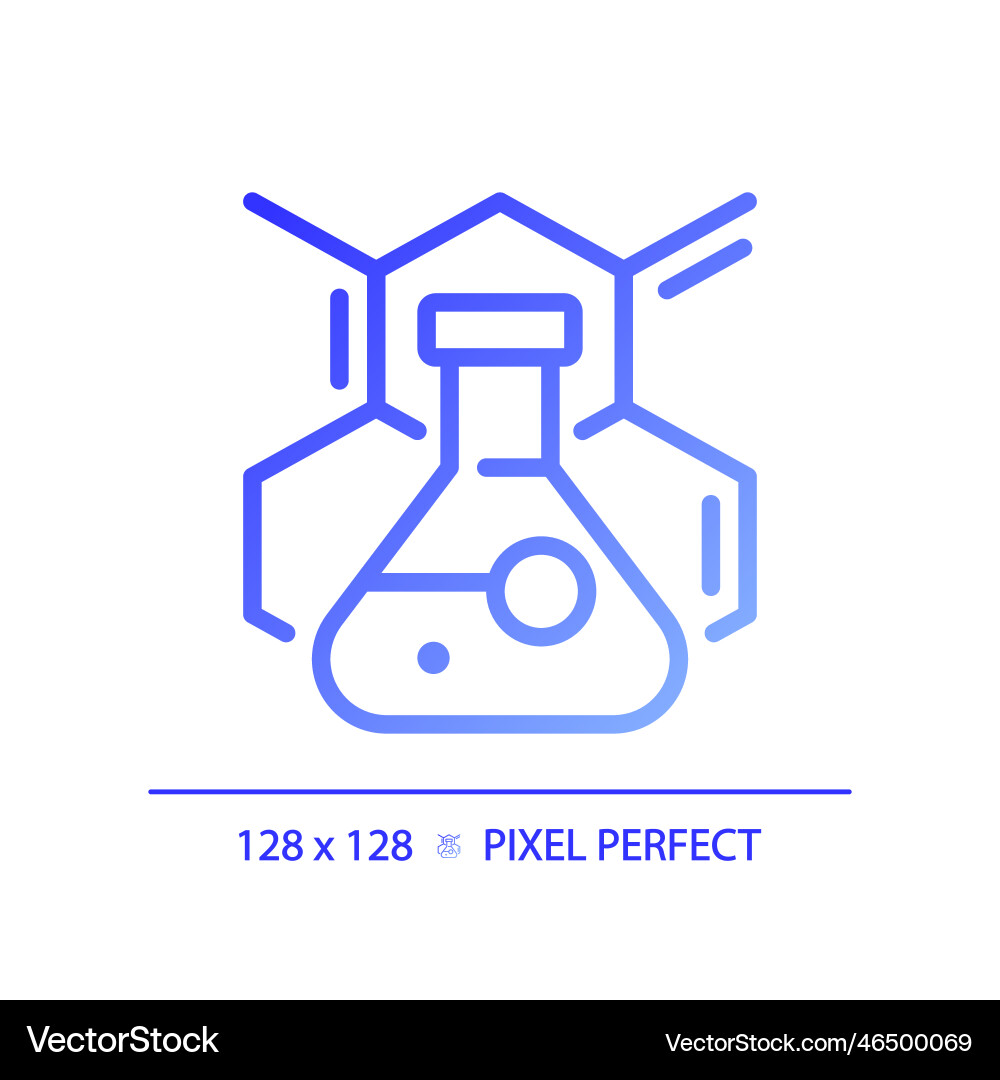 Stem activities pixel perfect gradient linear icon