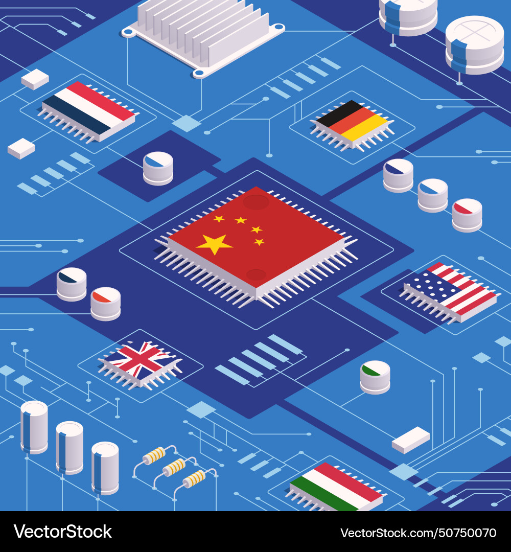 Digital government concept Royalty Free Vector Image