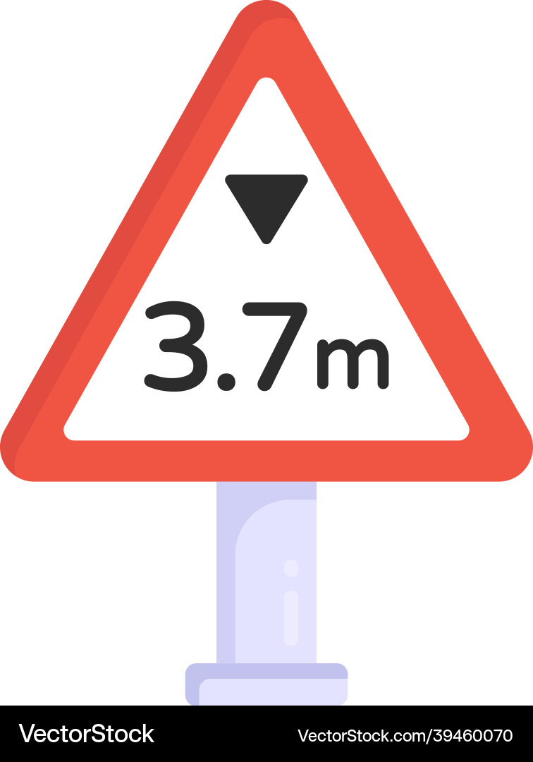 Distance board Royalty Free Vector Image - VectorStock