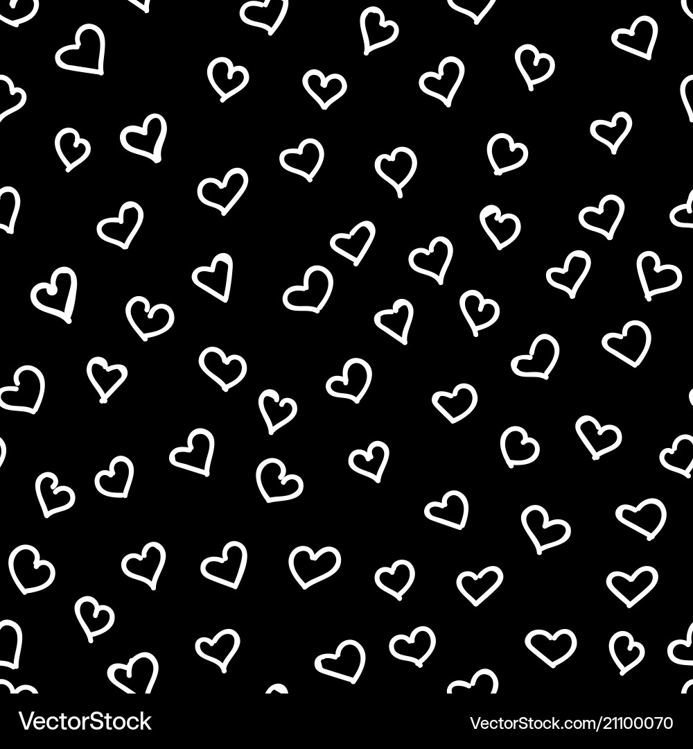 Hand drawn seamless pattern can Royalty Free Vector Image