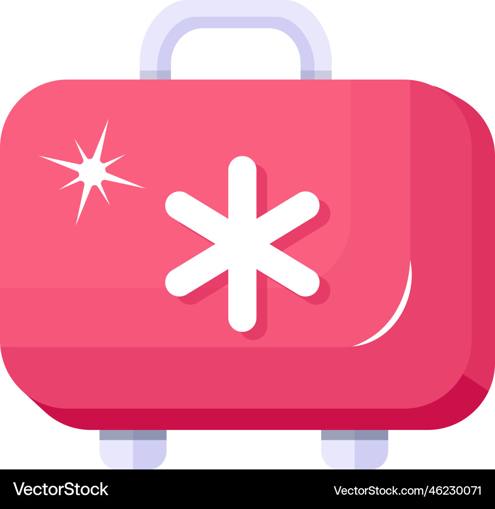 Medical kit Royalty Free Vector Image - VectorStock