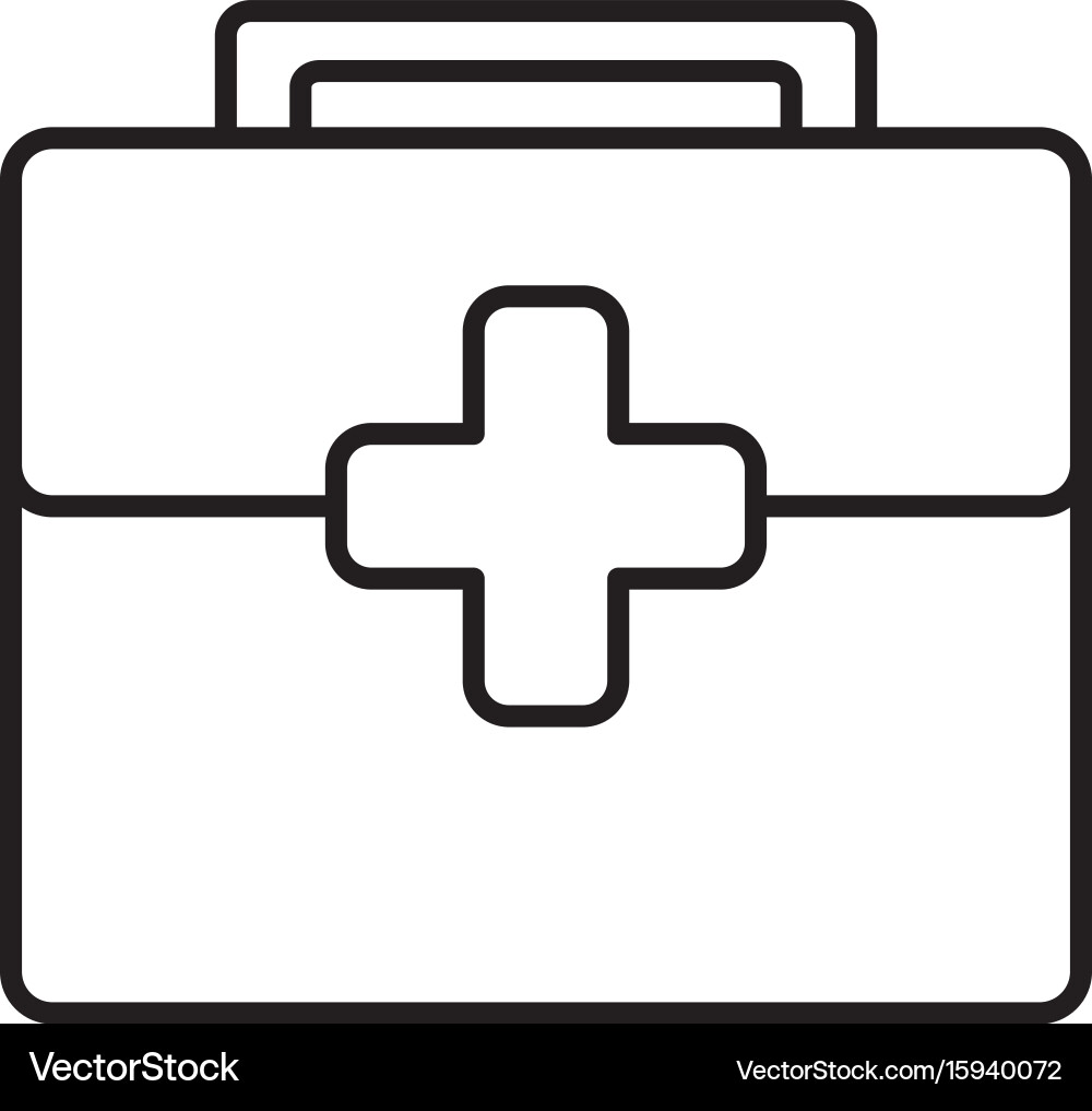 First aid box icon Royalty Free Vector Image - VectorStock