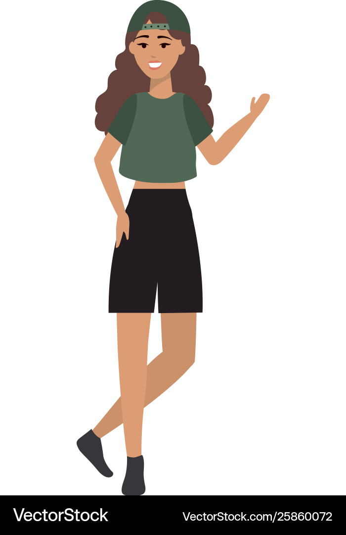 Isolated woman design Royalty Free Vector Image