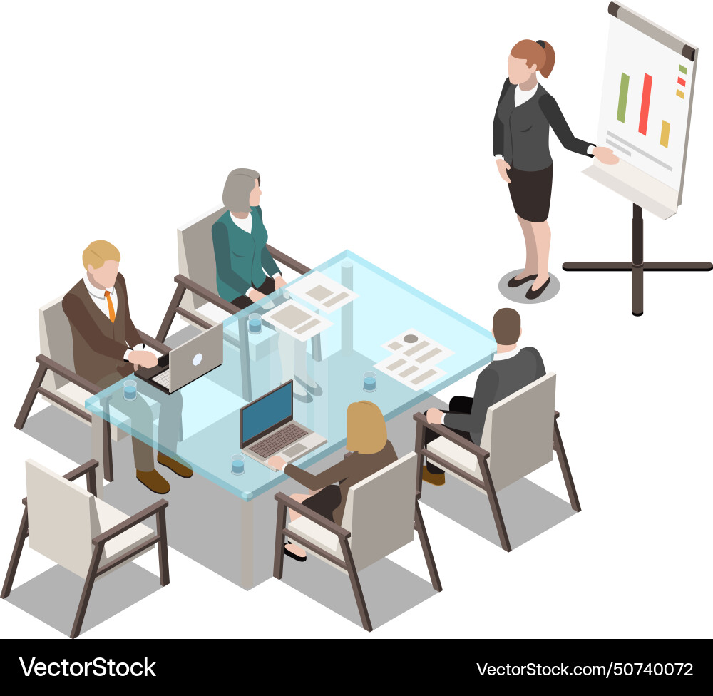 Meeting room icon Royalty Free Vector Image - VectorStock