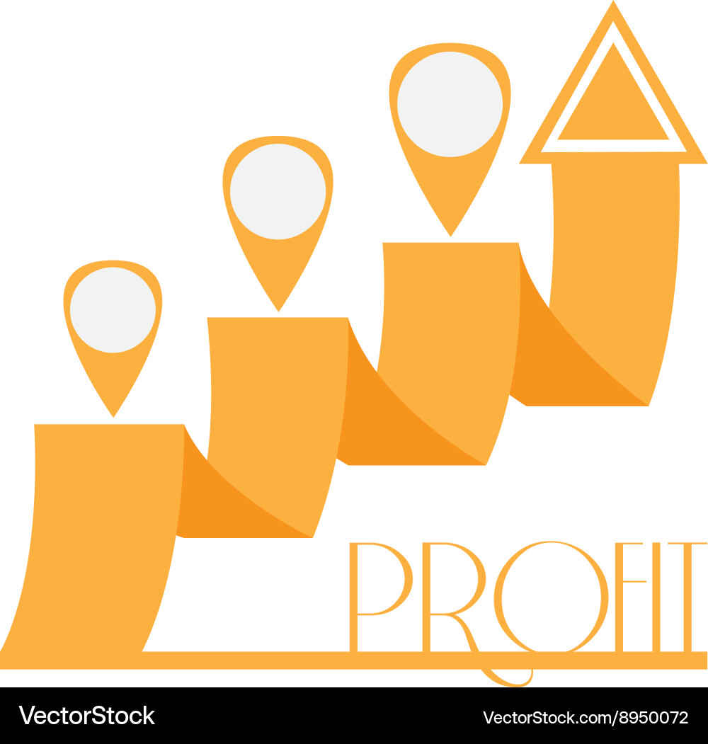 Profit business Royalty Free Vector Image - VectorStock
