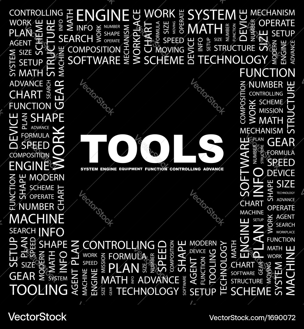 Tools Royalty Free Vector Image - VectorStock