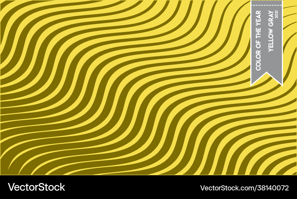 Yellow and gray color sample Royalty Free Vector Image