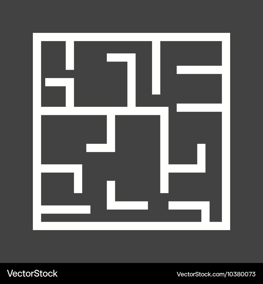 Maze Royalty Free Vector Image - VectorStock