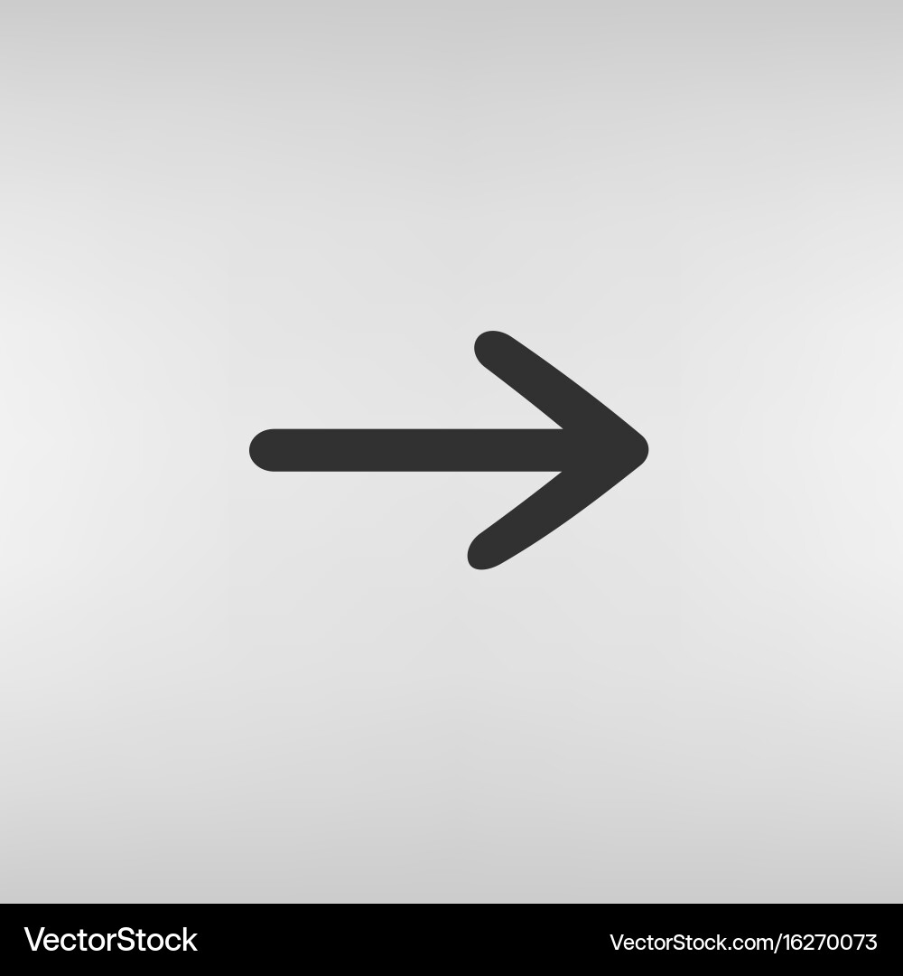 Pictograph of arrow (16270073) – Royalty-Free Vector | VectorStock