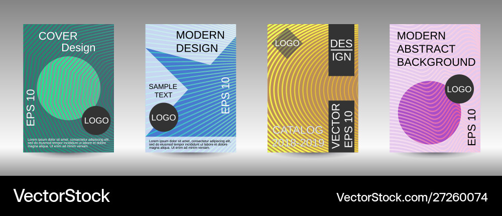 Creative backgrounds with abstract gradient linear