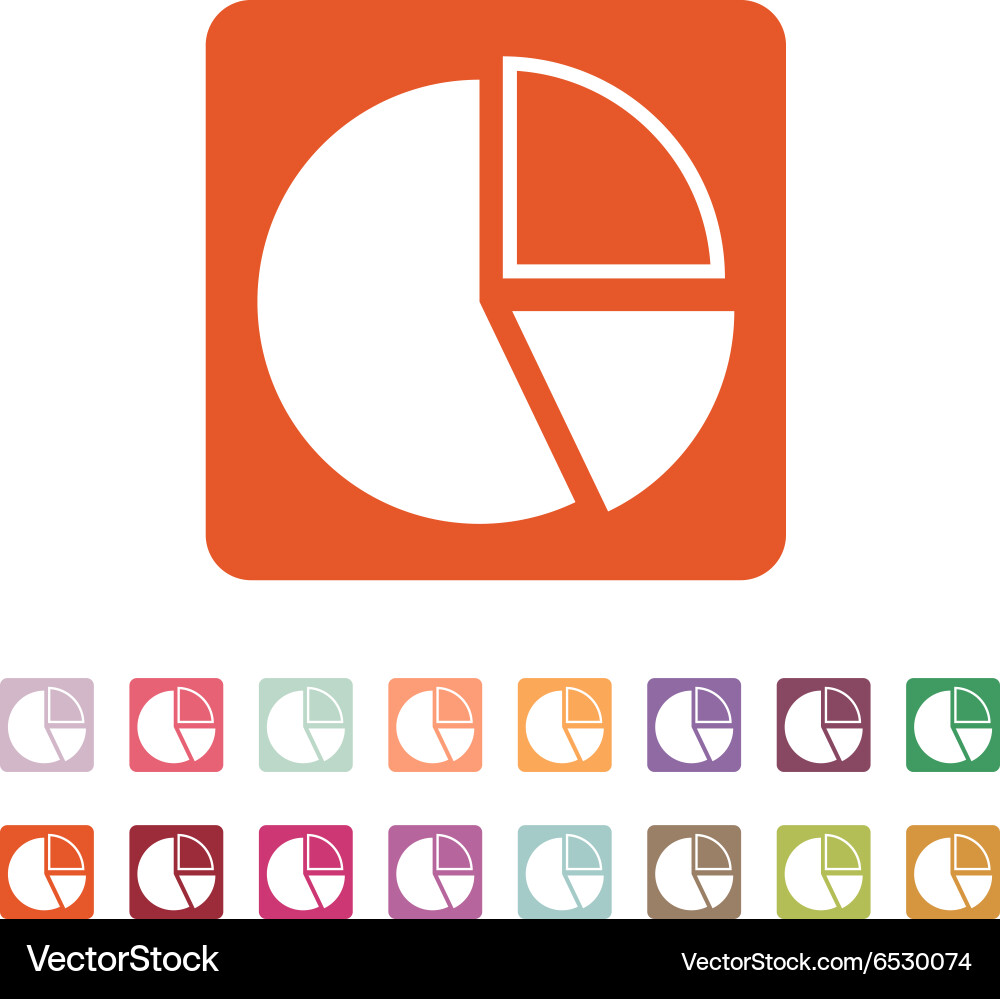 Diagram icon chart and infograph infographic Vector Image