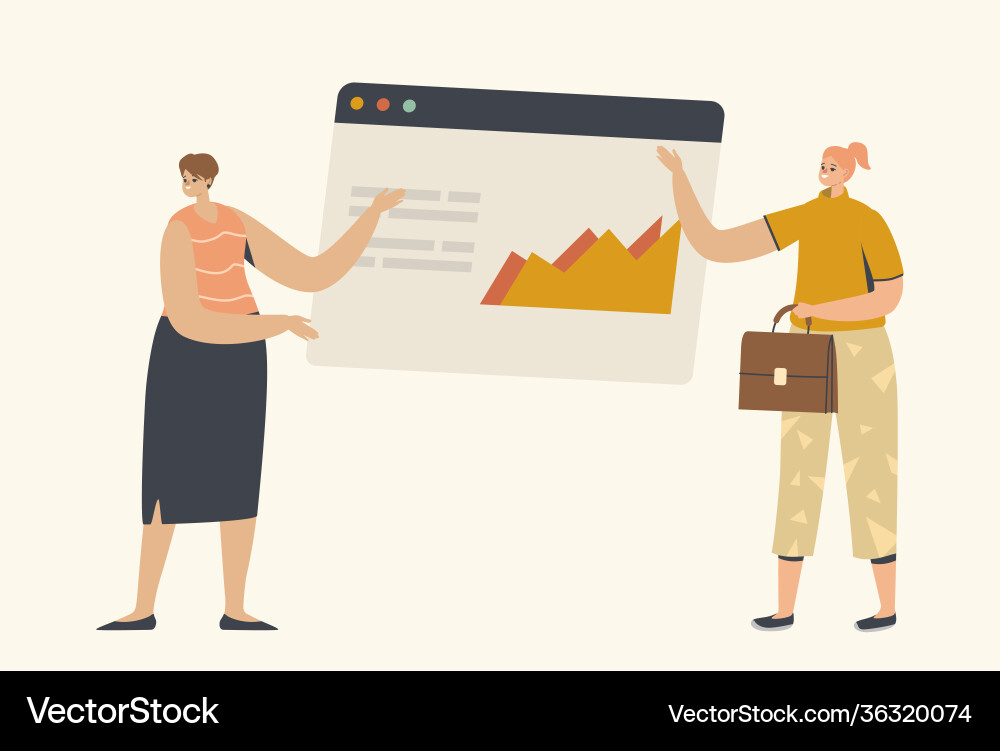Presentation in conference room meeting Royalty Free Vector