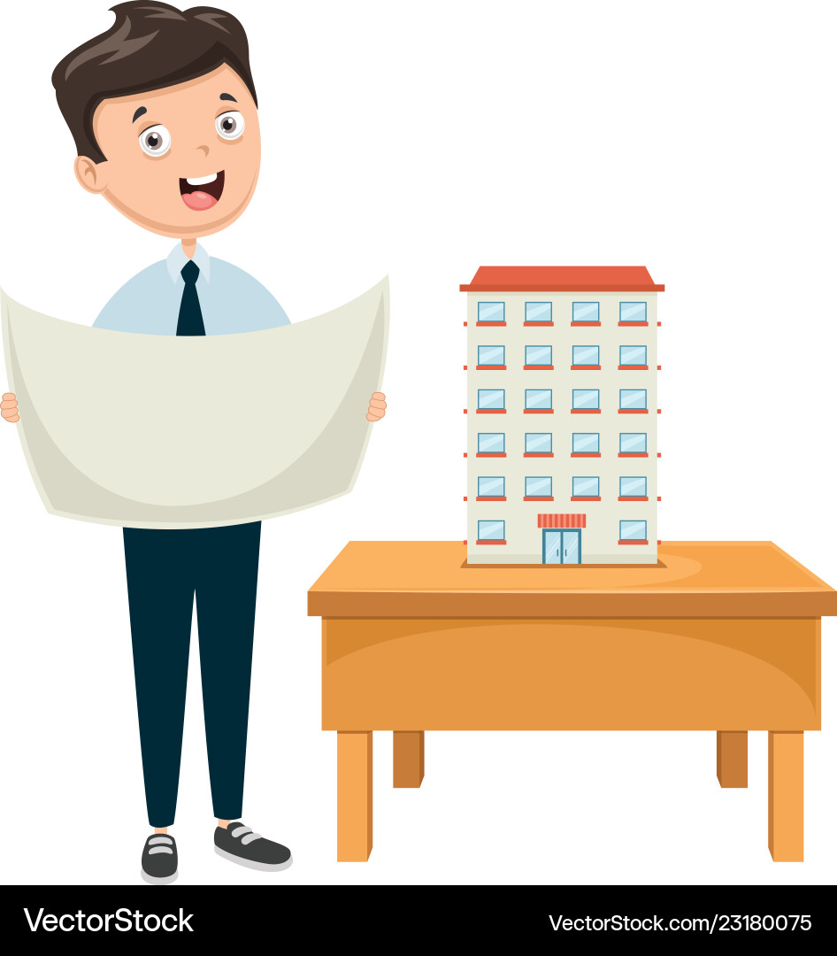 Architect Royalty Free Vector Image - VectorStock