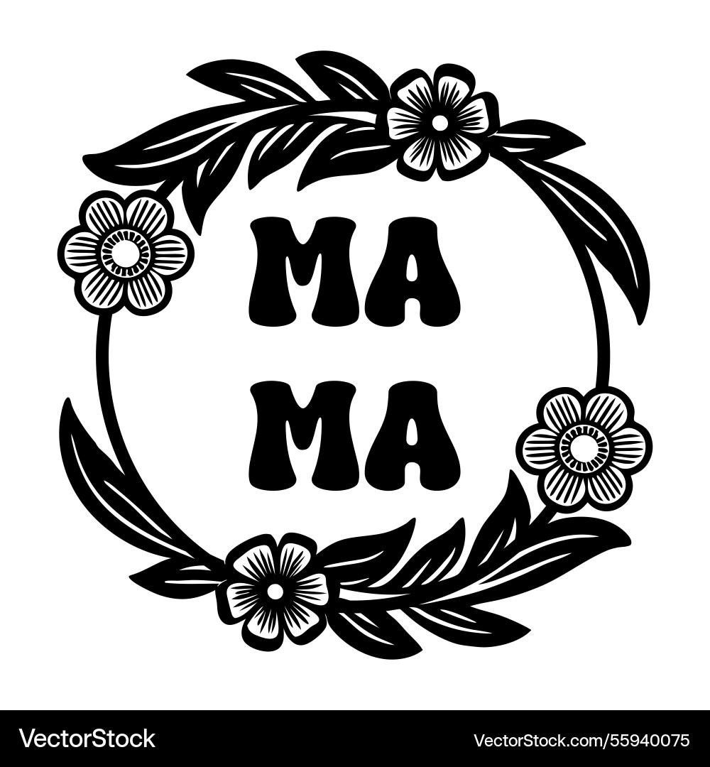 Mama Royalty Free Vector Image - VectorStock