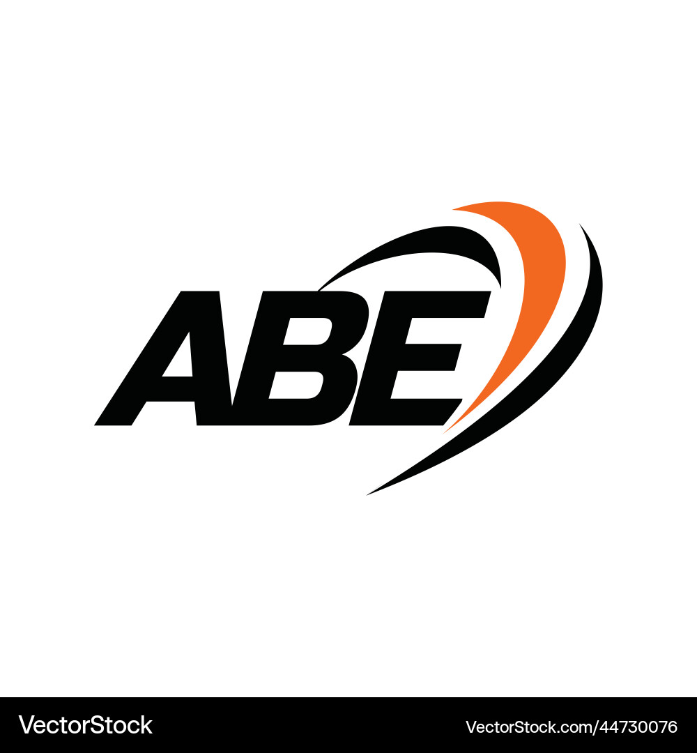 Abe monogram logo (44730076) – Royalty-Free Vector | VectorStock