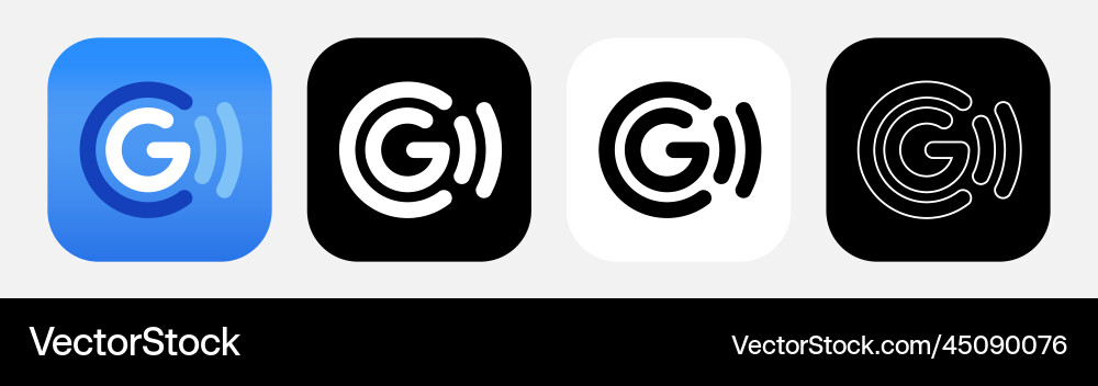 App icon gcash Royalty Free Vector Image - VectorStock