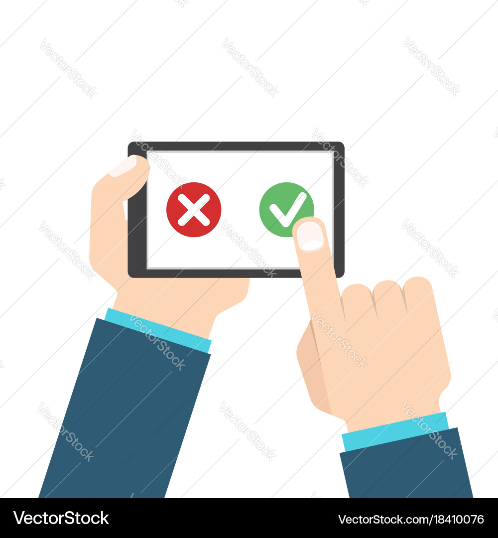 Customer review or feedback concept rating system Vector Image
