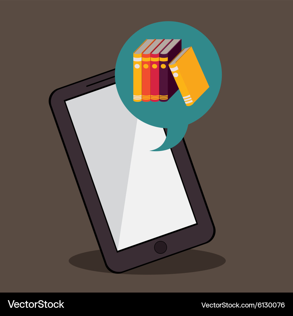 Ebook design Royalty Free Vector Image - VectorStock