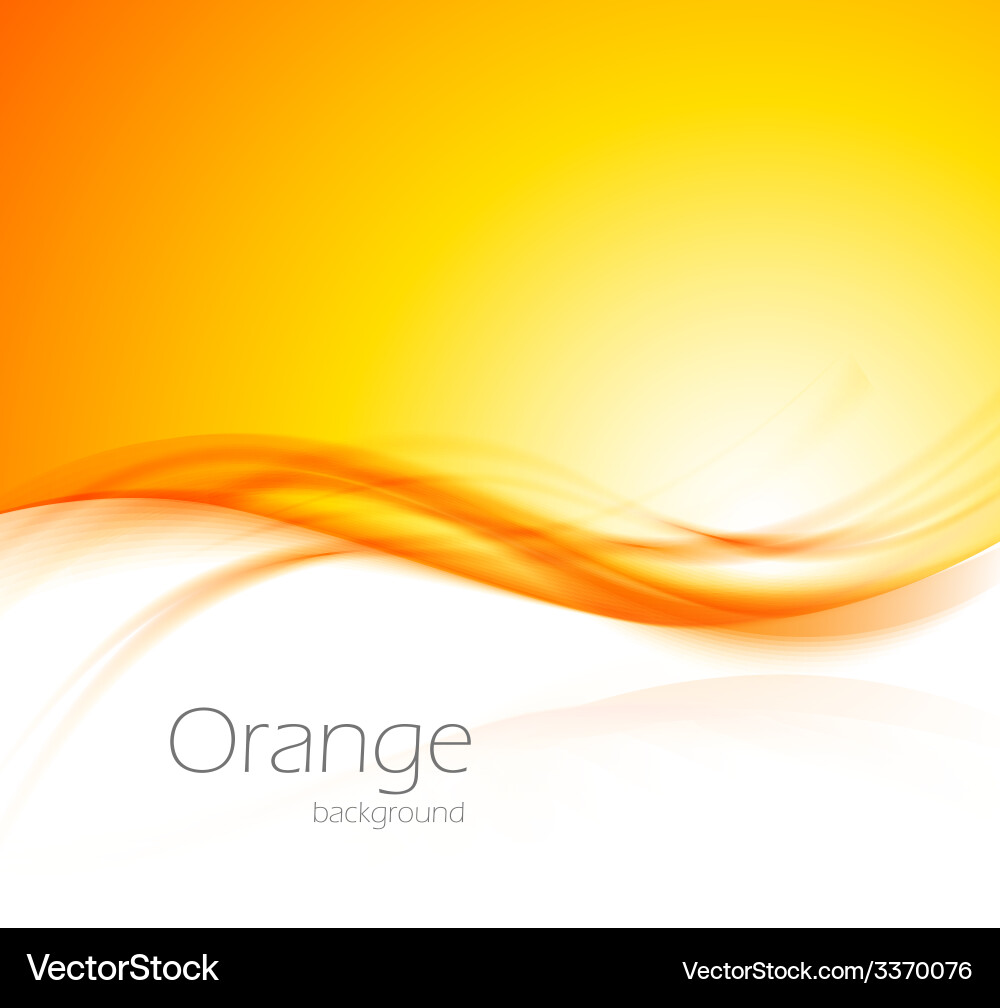 Orange background Royalty Free Vector Image - VectorStock