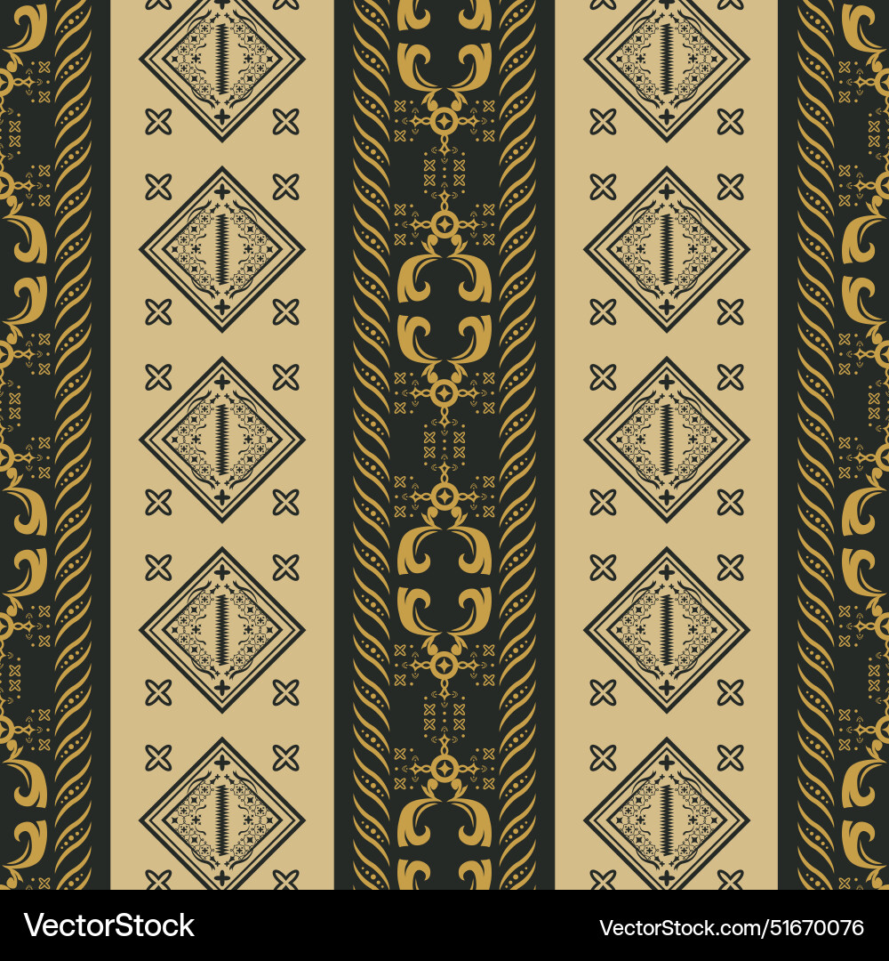 Songket Border Vector Images (14)