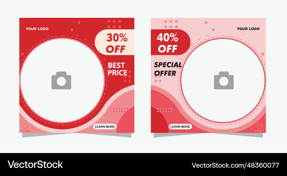 2 pages template Royalty Free Vector Image - VectorStock