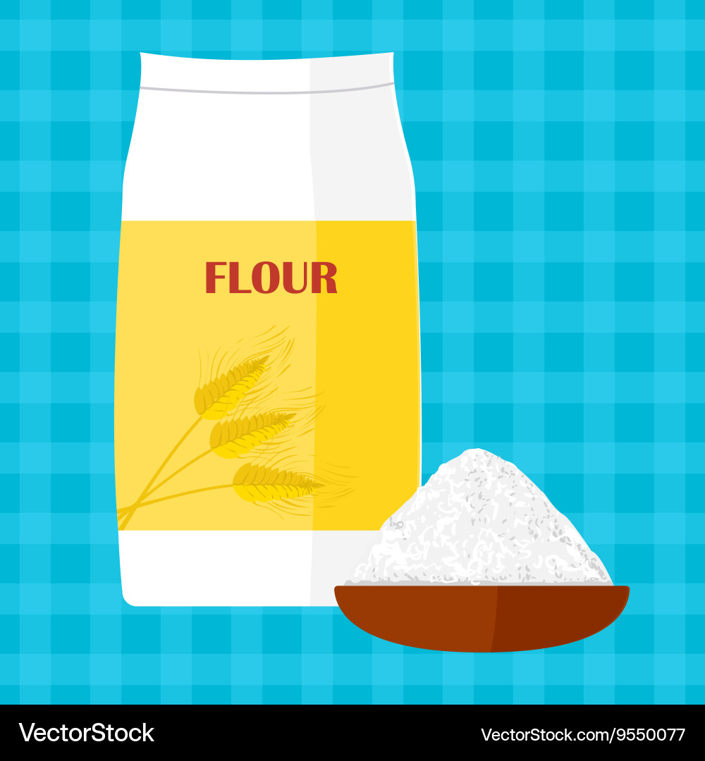 Flour Royalty Free Vector Image - VectorStock