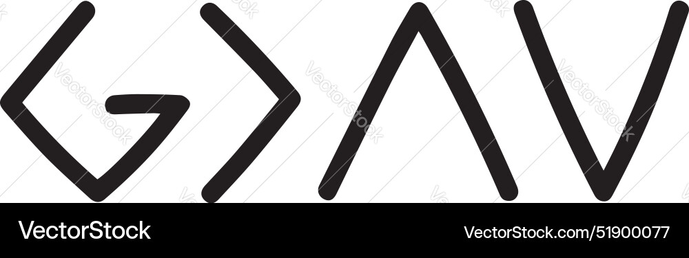 God is greater svg Royalty Free Vector Image - VectorStock
