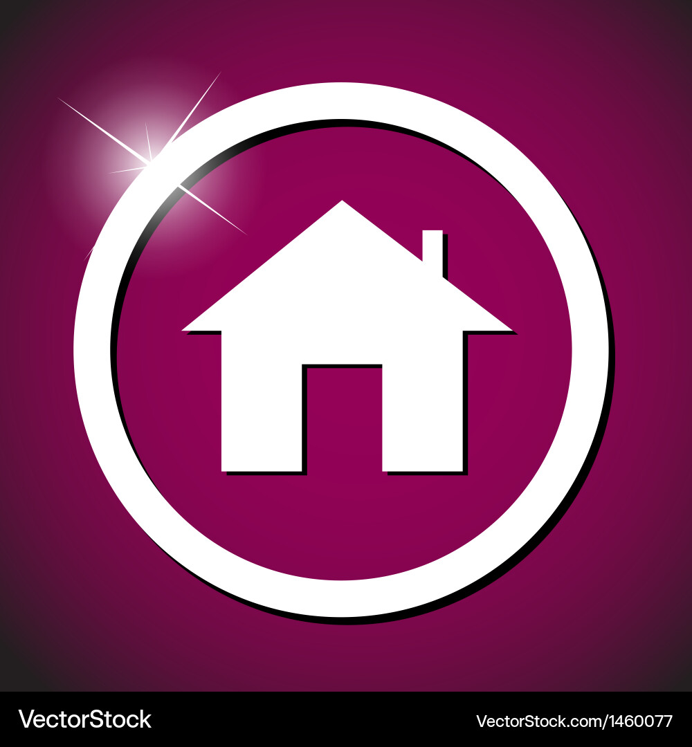 Home icon Royalty Free Vector Image - VectorStock