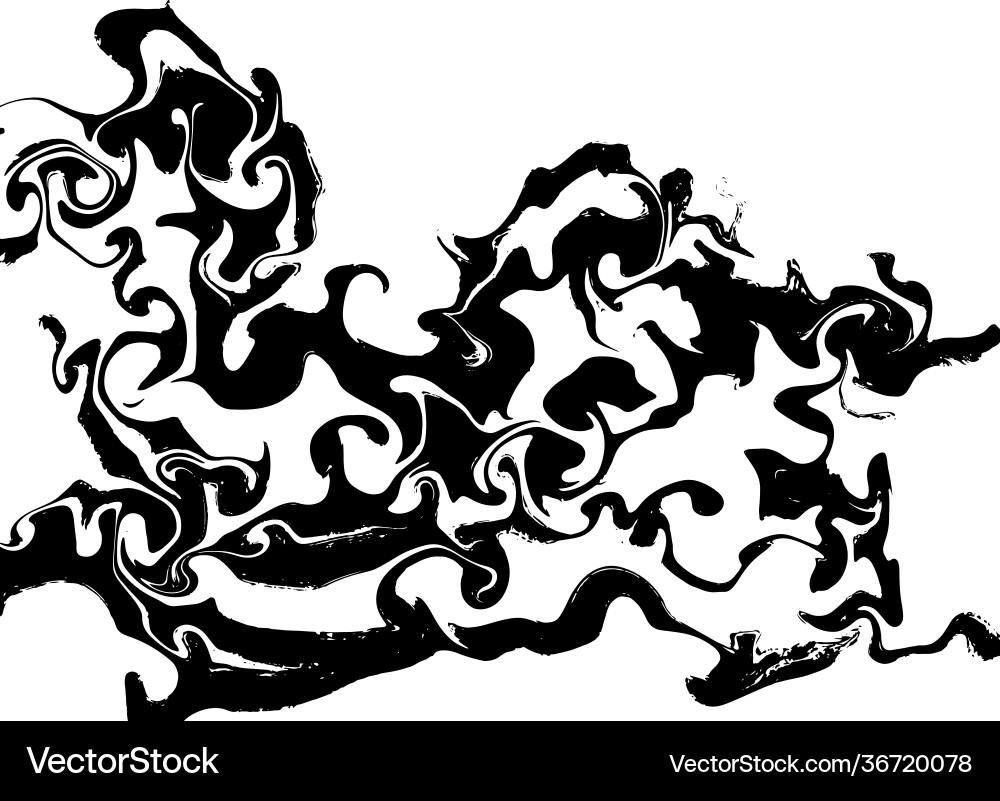 Abstract marble print template Royalty Free Vector Image