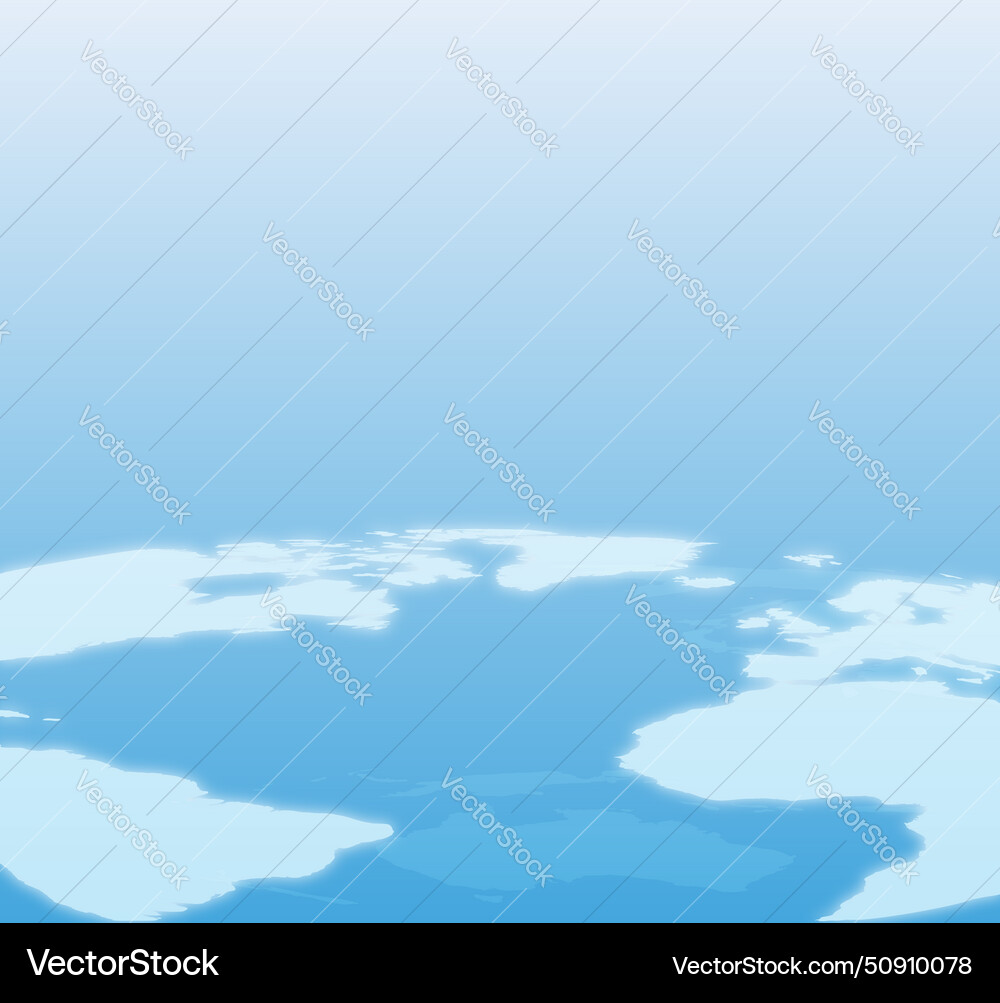 Blue world map background Royalty Free Vector Image