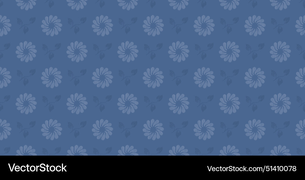 Flower fabric pattern Royalty Free Vector Image